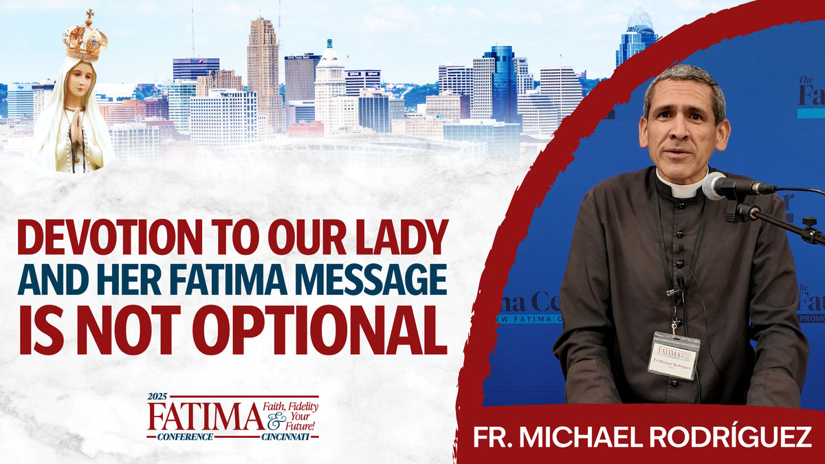 Devotion to Our Lady and Her Fatima Message is Not Optional - Father M ...